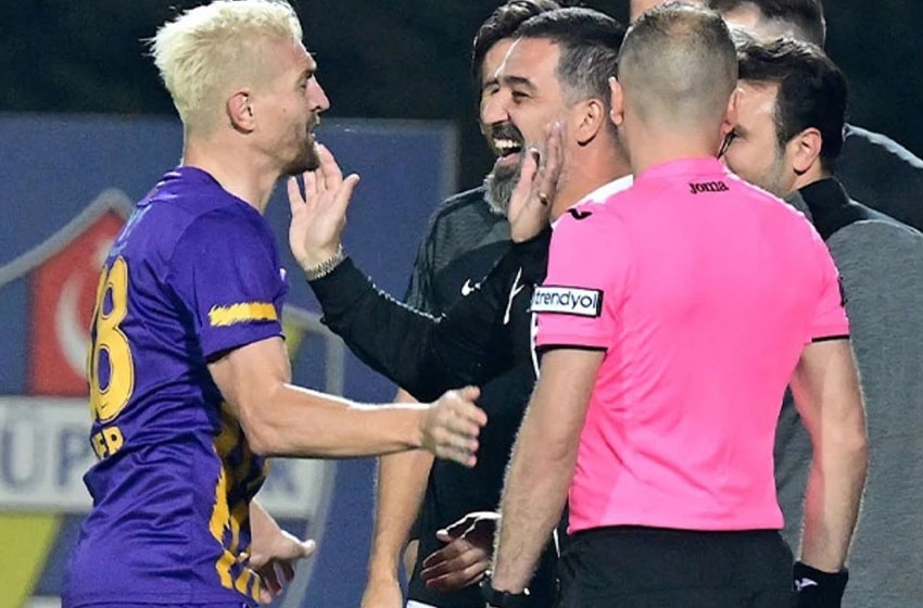 Arda Turan idmanda Caner Erkin’i yumrukladı! Dudağını patlattı