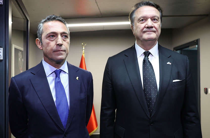 Ziyaretin sebebi belli oldu! Hasan Arat ile Ali Koç Süper Kupa için ...