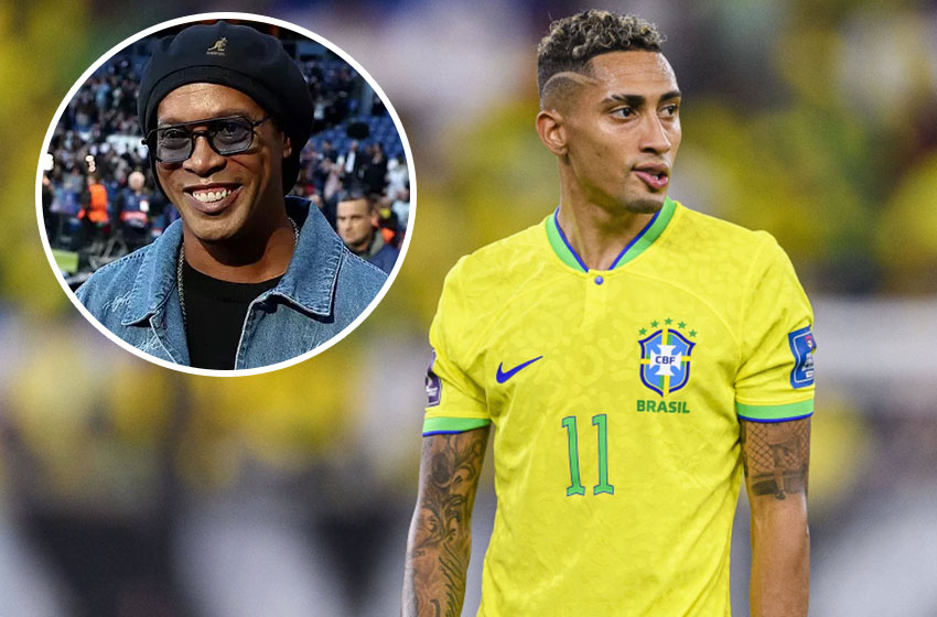 Raphina’dan Ronaldinho'ya cevap